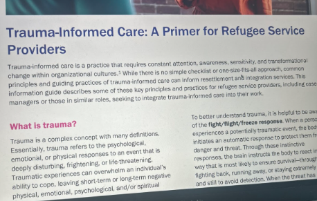 Madeline Williams – Church World Service – The Royal Experience Summer ...