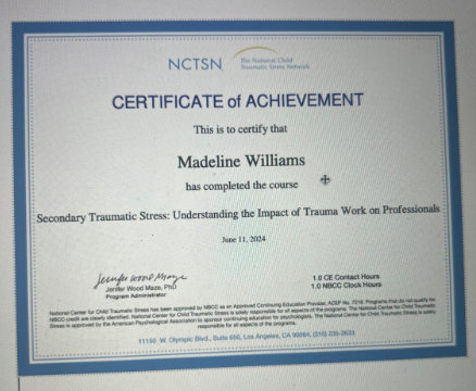 Madeline Williams – Church World Service – The Royal Experience Summer ...