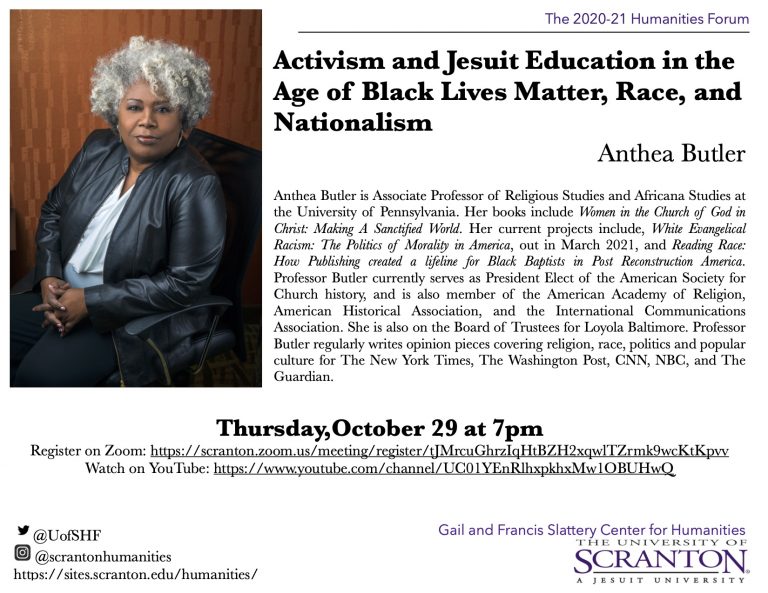 Anthea Butler on “Activism and Jesuit Education in the Age of Black ...