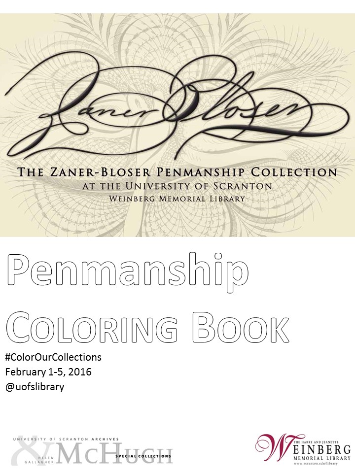 Color Our Collections: Penmanship – UofSLibrary News