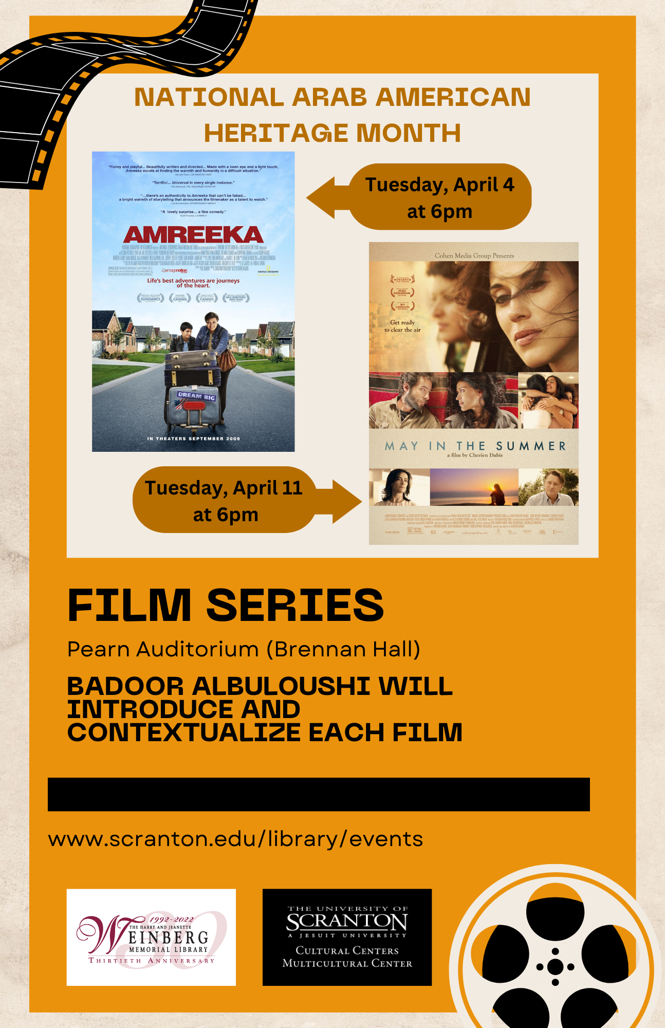 Library to Host Arab American Film Series – UofSLibrary News